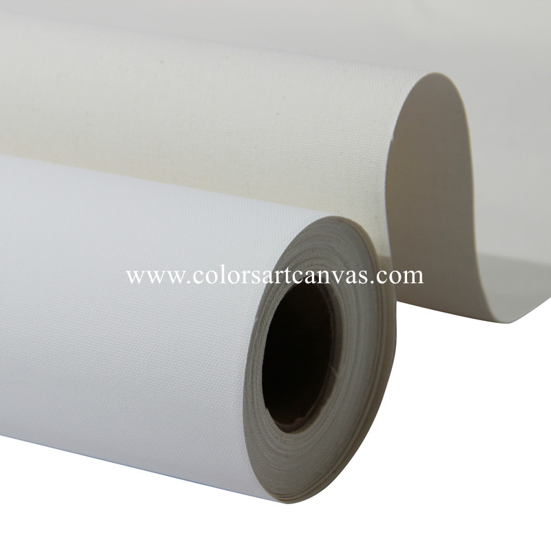 Aqueous Matte Poly-Cotton inkjet Canvas roll 400GSM