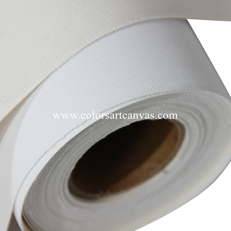 Aqueous Matte Poly-Cotton inkjet Canvas roll 400GSM