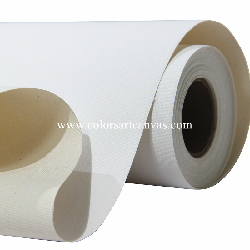 Aqueous Matte Poly-Cotton inkjet Canvas roll 400GSM