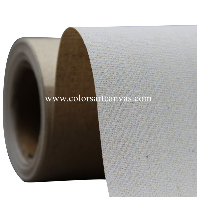 380g Matte aqueous linen inkjet canvas