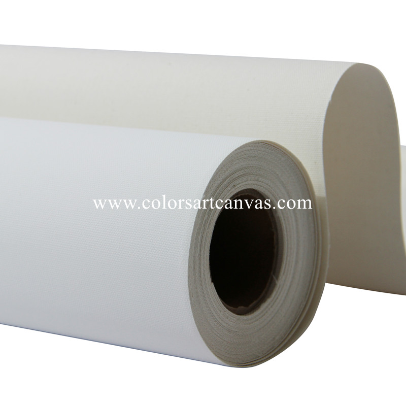 Toile Canvas Blanc Naturel Mate 340g/m2 Rouleau