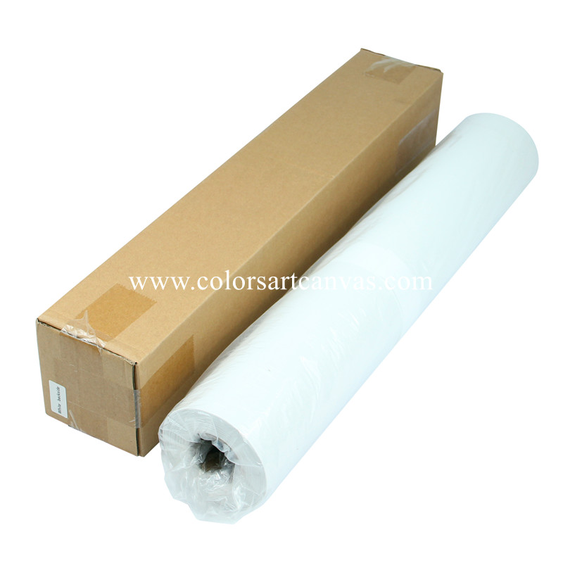 Exhibition Matte Cotton Canvas 370gsm natural white For Pigment Dye Ink